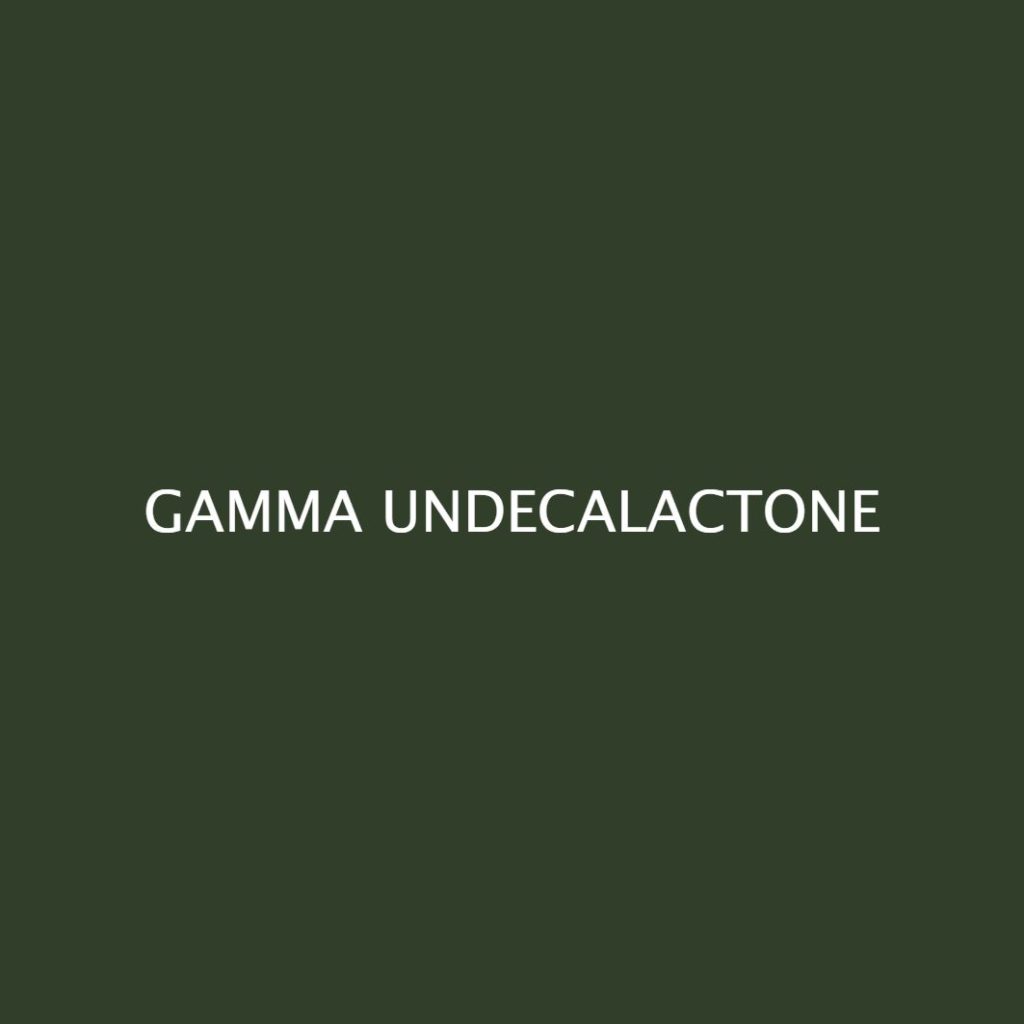 GAMMA UNDECALACTONE - Astier Demarest